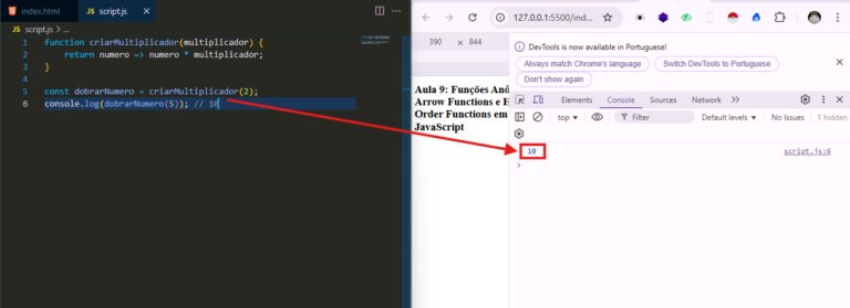 Aula 9: Funções Anônimas, Arrow Functions e Higher-Order Functions em ...