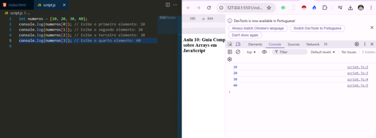 Aula 10: Guia Completo sobre Arrays em JavaScript - Guilherme Machado DEV