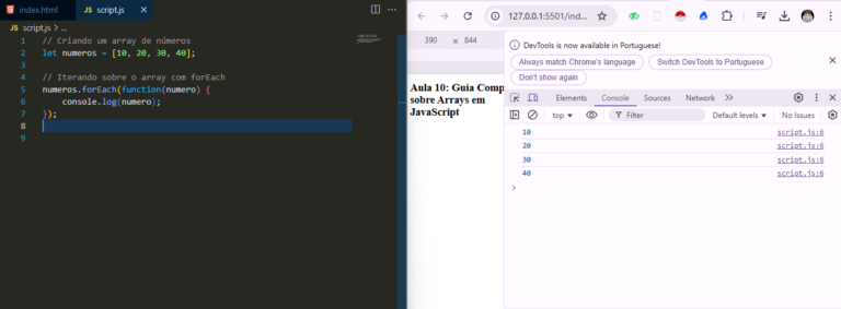Aula 10: Guia Completo sobre Arrays em JavaScript - Guilherme Machado DEV
