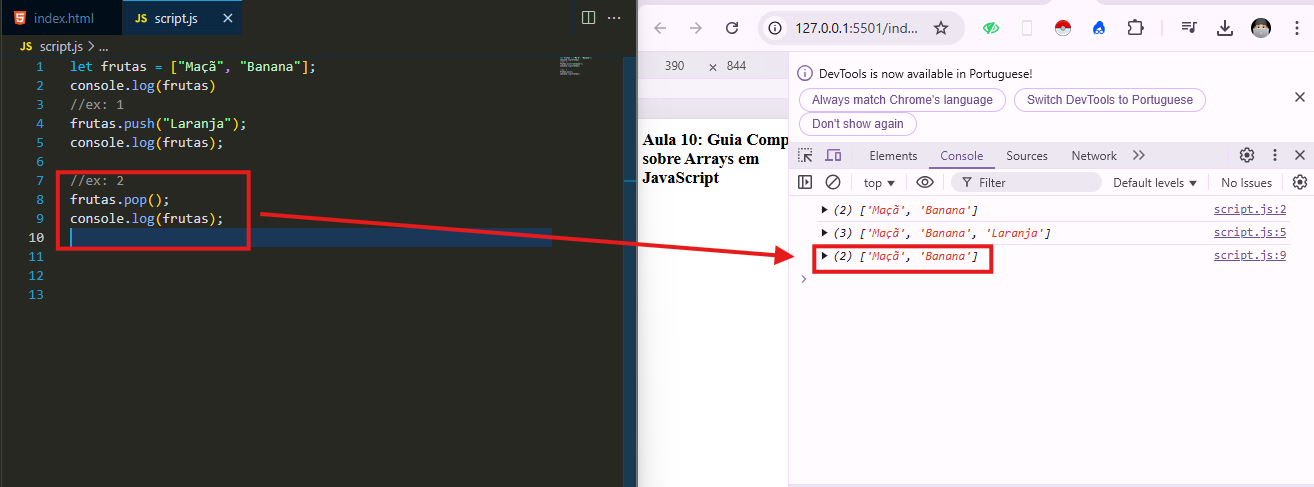 Aula 10: Guia Completo sobre Arrays em JavaScript - Guilherme Machado DEV