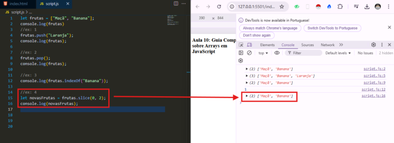 Aula 10: Guia Completo sobre Arrays em JavaScript - Guilherme Machado DEV