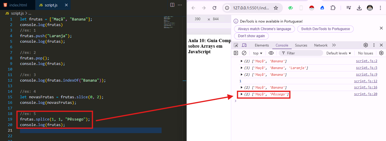 Aula 10: Guia Completo sobre Arrays em JavaScript - Guilherme Machado DEV